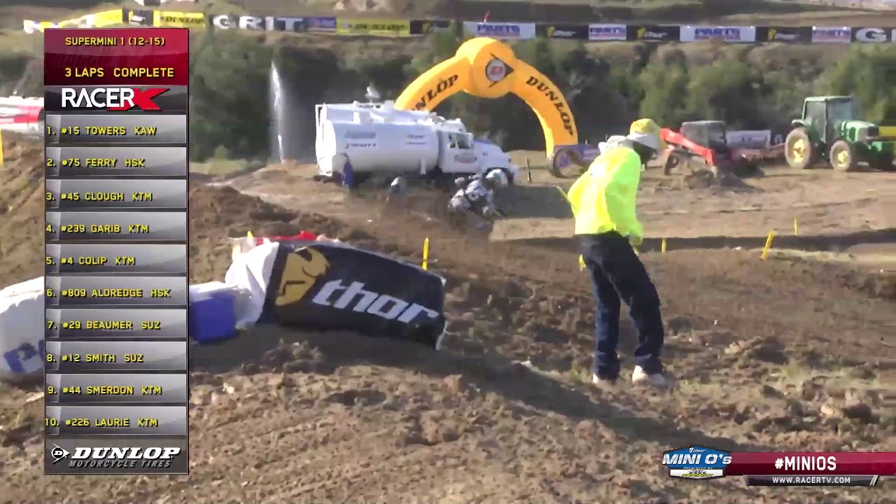 2019 Mini O's MX - Supermini (12-15) - YouTube