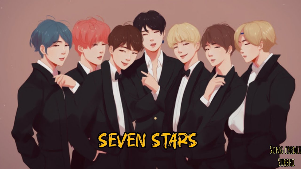 Seven Stars: A Song For BTS by Surbhi #bts #song #viral #YouTube #music ...