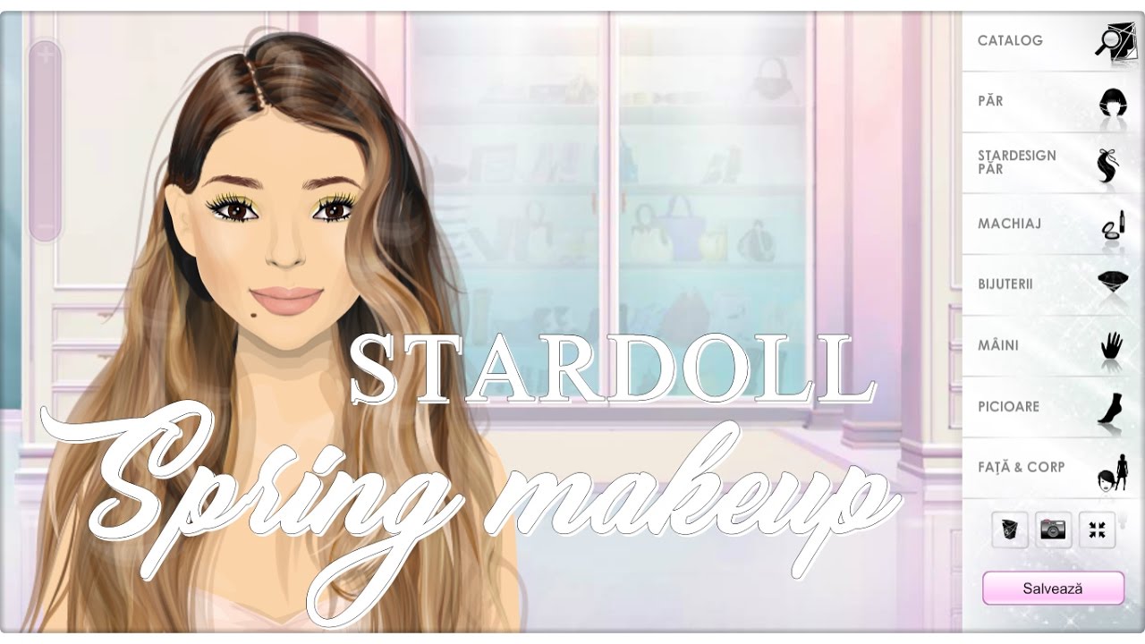 Stardoll Spring Makeup - YouTube