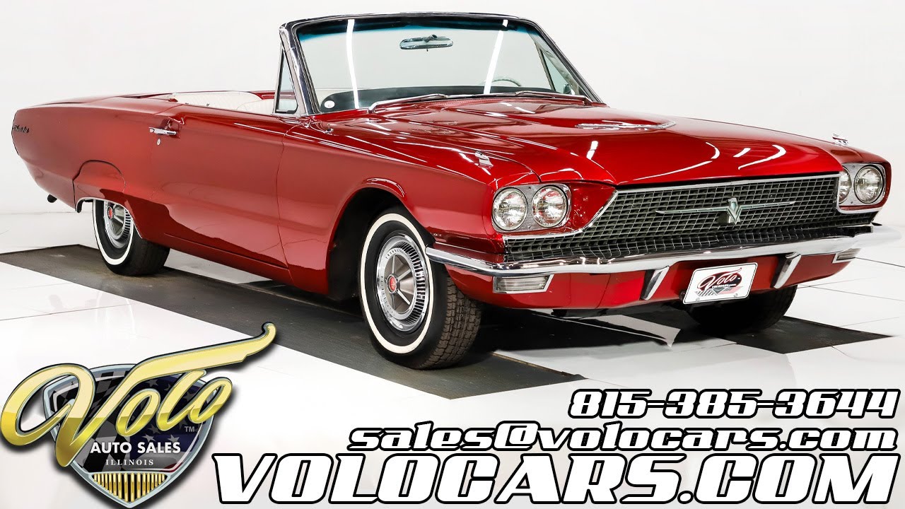 1966 Ford Thunderbird for sale at Volo Auto Museum (V20690) - YouTube