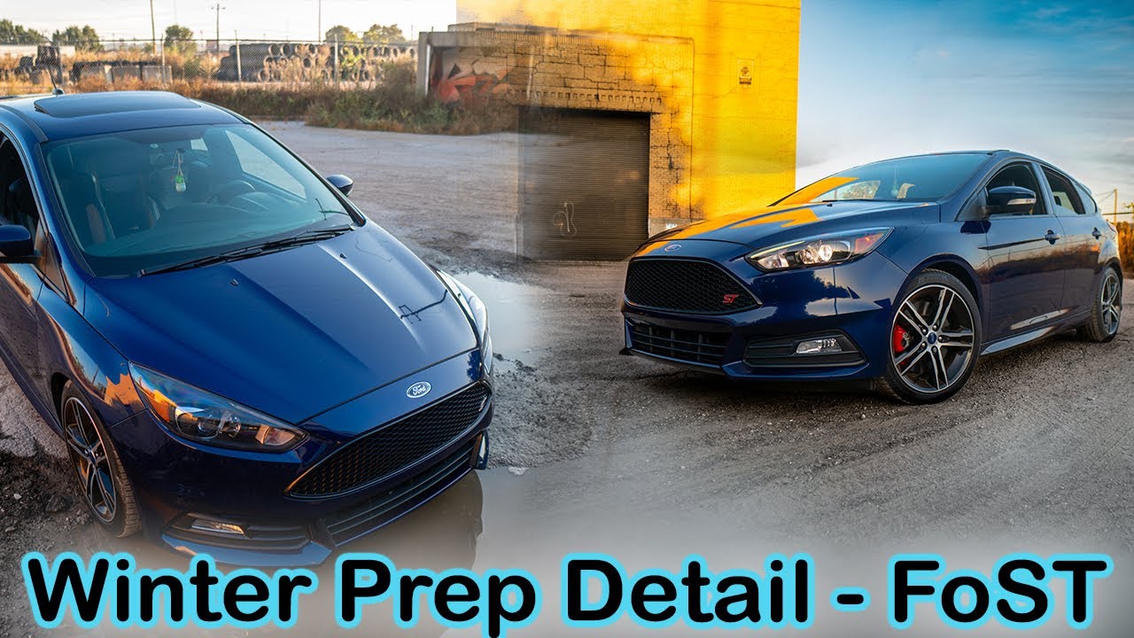 Ford Focus ST Winter Detail Preparation! - YouTube