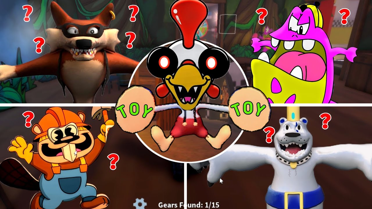 Roblox Clucky's Distracted Toy Vs All Monsters Showcase Gameplay - YouTube