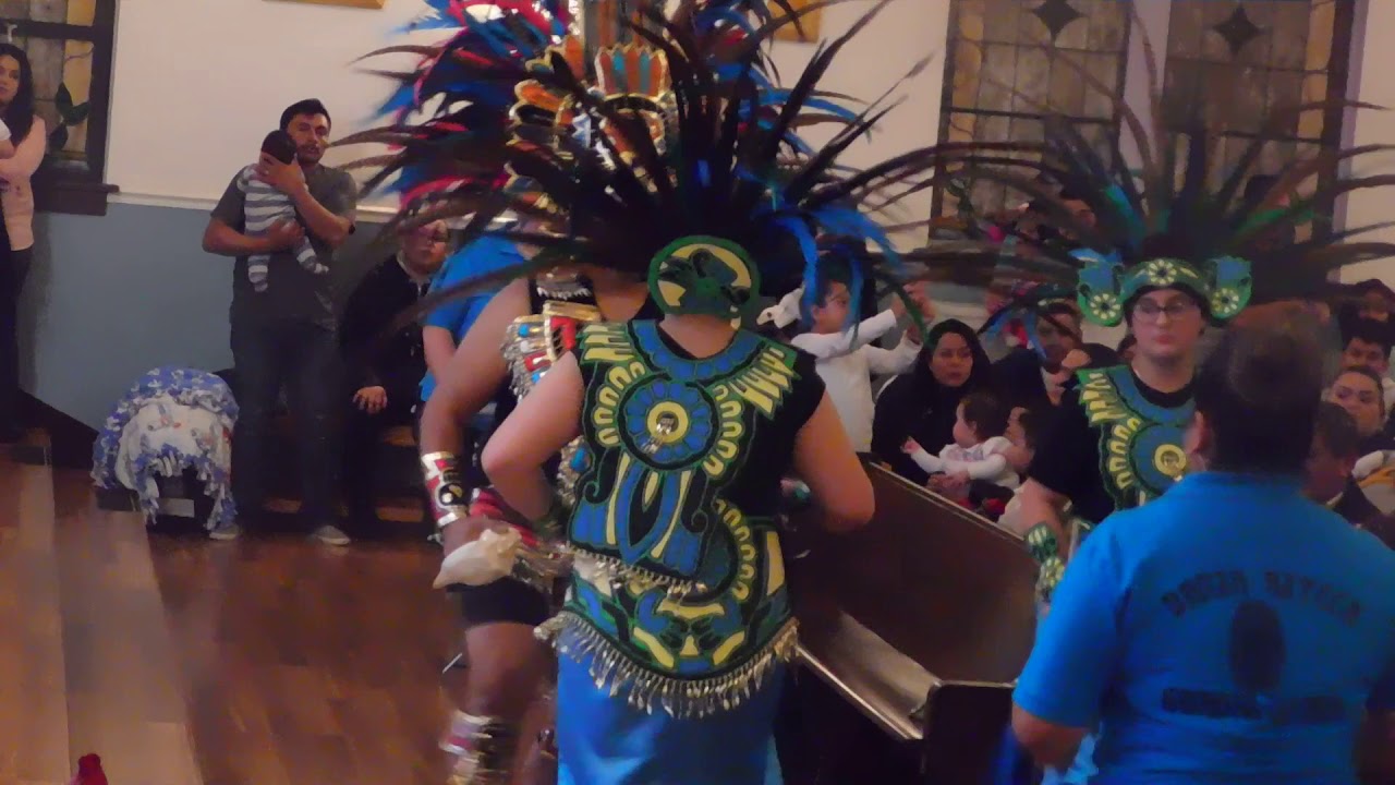 Danza Azteca Guadalupana - Iglesia San Pablo en Chicago Heights, IL ...