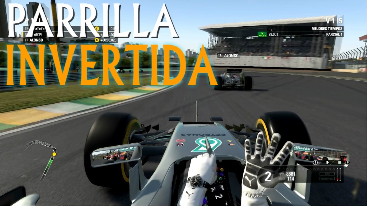 PARRILLA INVERTIDA EN BRASIL | Unas risas con SrPetete en F1 2016 - YouTube