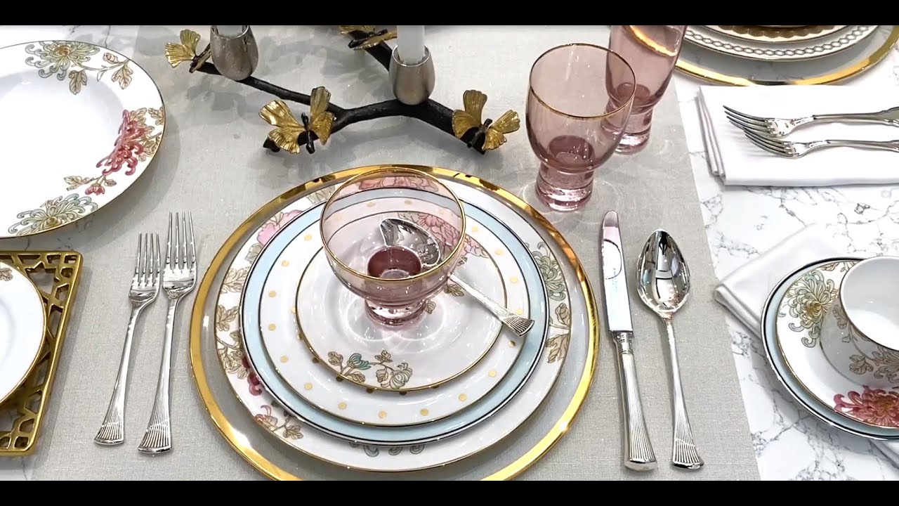 How to Set a Table-escape - Part 5 - YouTube