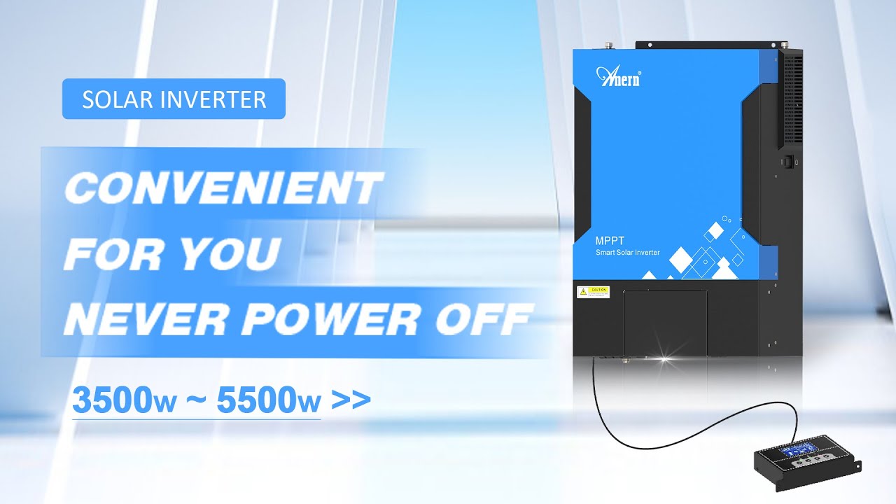 Mobile Display Hybrid Solar Inverter - YouTube