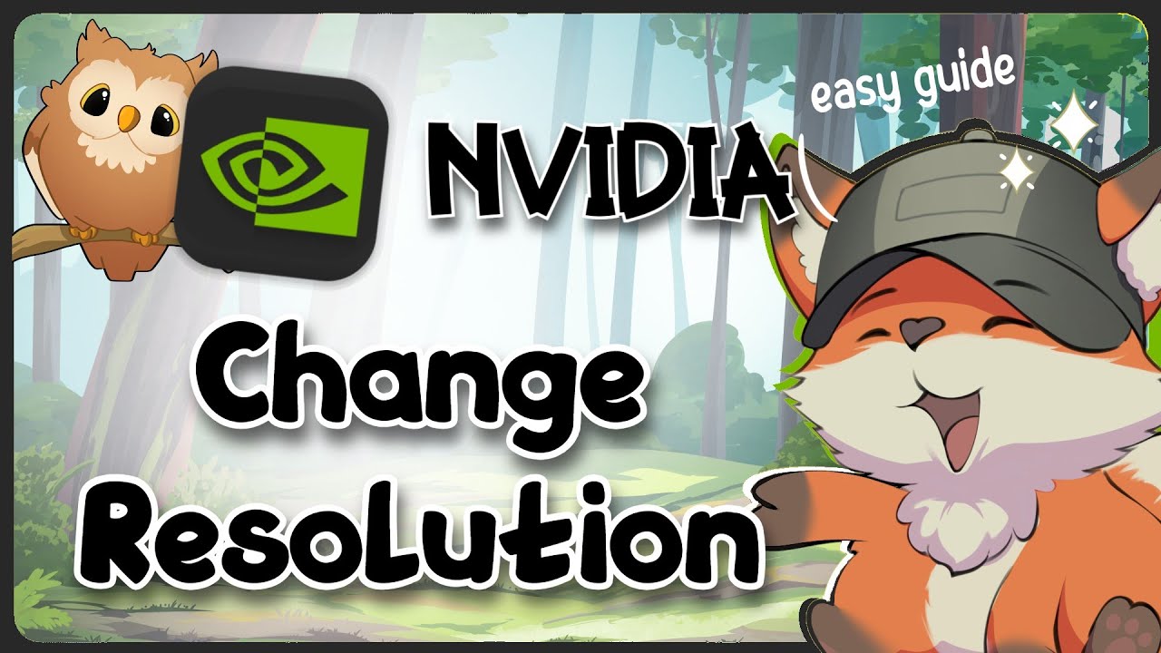 NVIDIA How to Change Resolution - YouTube