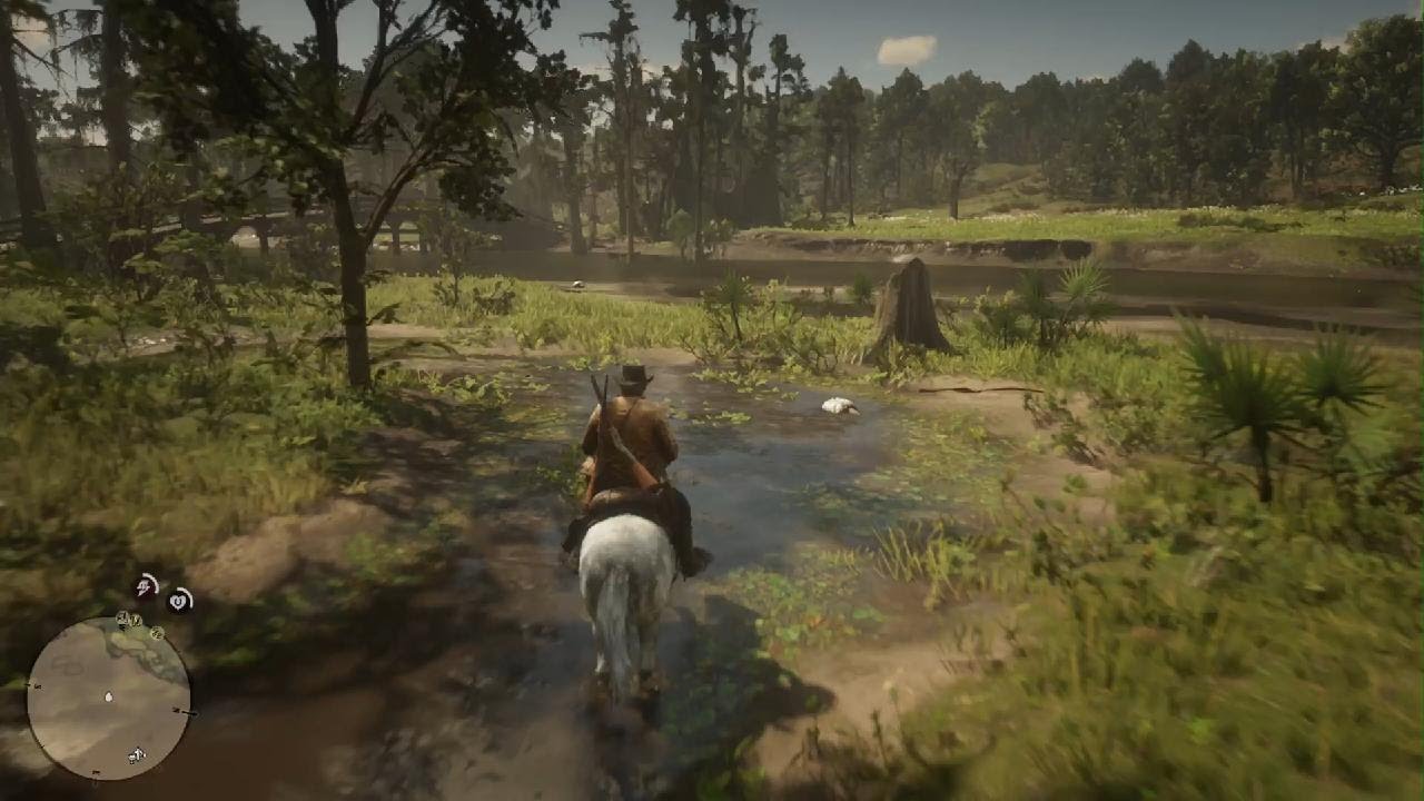 RDR2 - Horse Training with Gators - YouTube