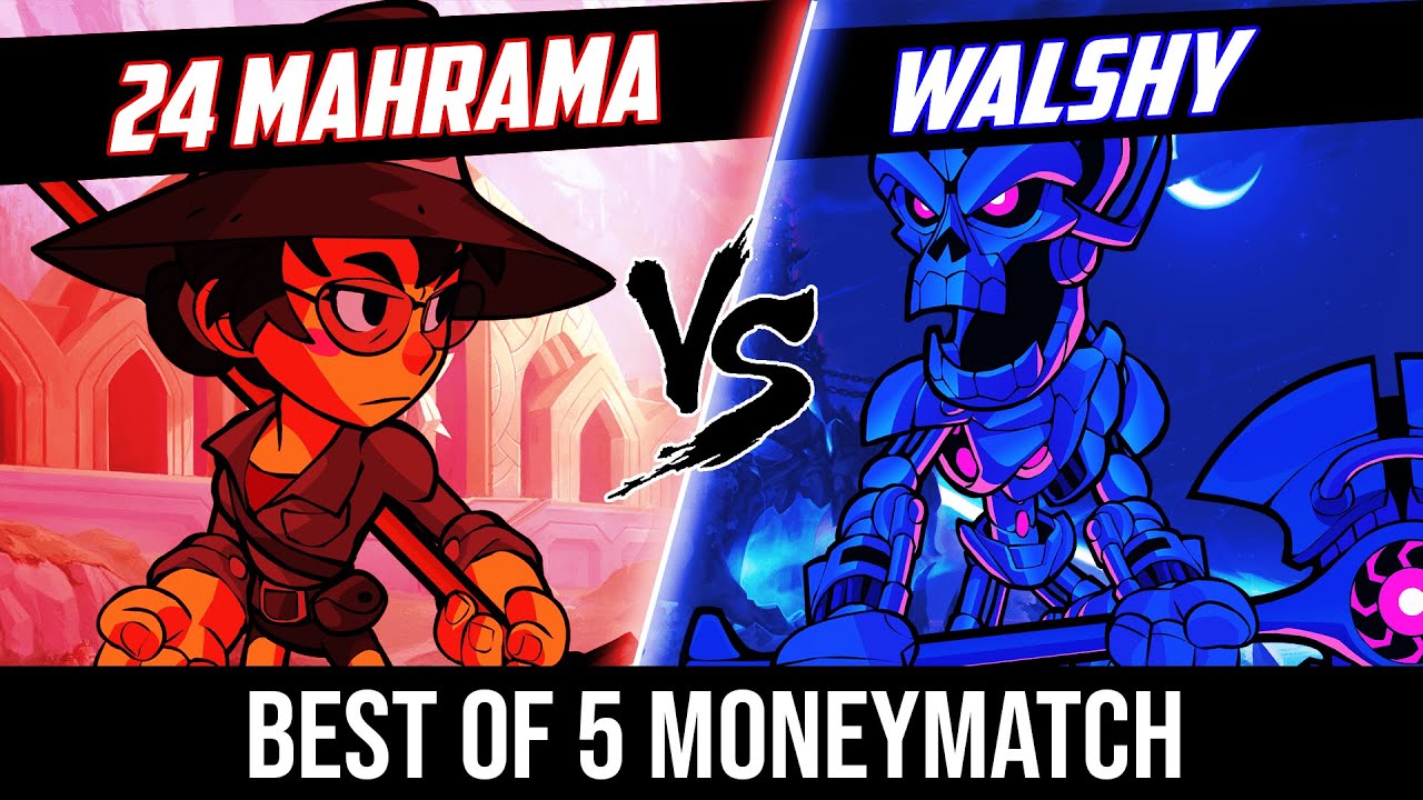 Brawlhalla Money Match Series#1 Walshy Vs. Mahrama - YouTube