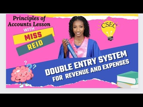 Double Entry for Revenue and Expenses|| Debits and Credits|| Ledger ...