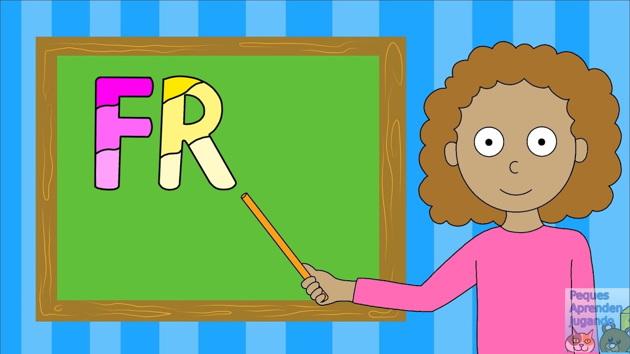 Sílabas FRA, FRE, FRI, FRO, FRU para niños Aprender a leer Video de ...