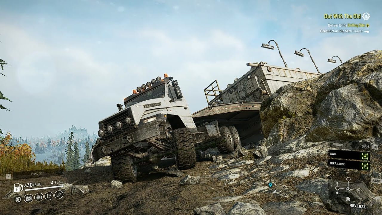 SnowRunner Part 33 Episode 1 (Out With The Old) - YouTube