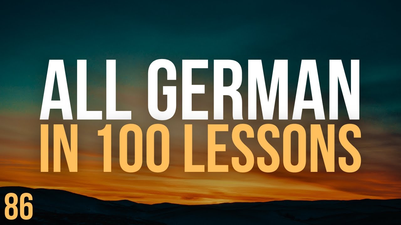 All German in 100 Lessons. Learn German . Most important German phrases ...