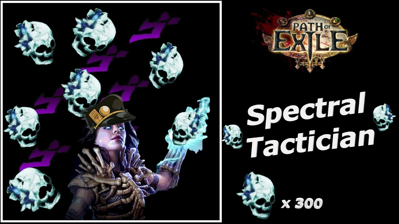 Path Of Exile - Spectral Tactician Spectres - YouTube