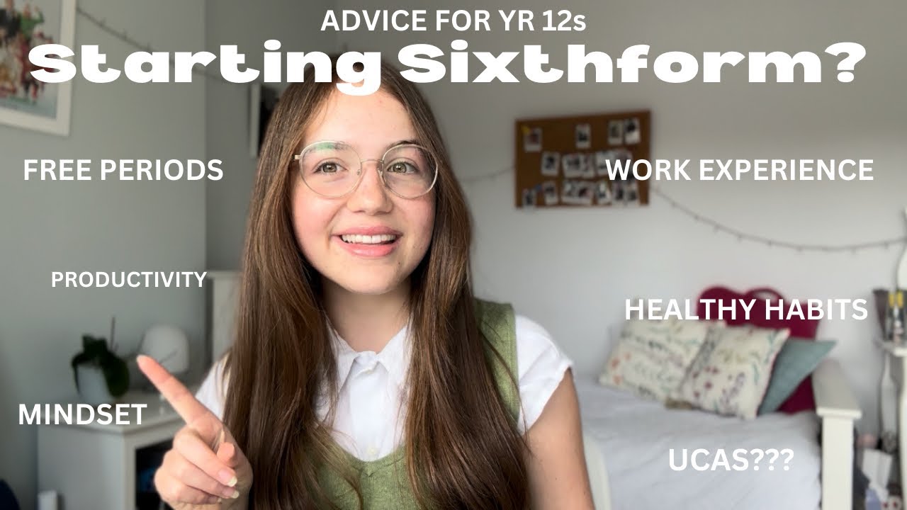 SIXTH FORM ADVICE FOR YEAR 12s // My top tips for success starting A ...