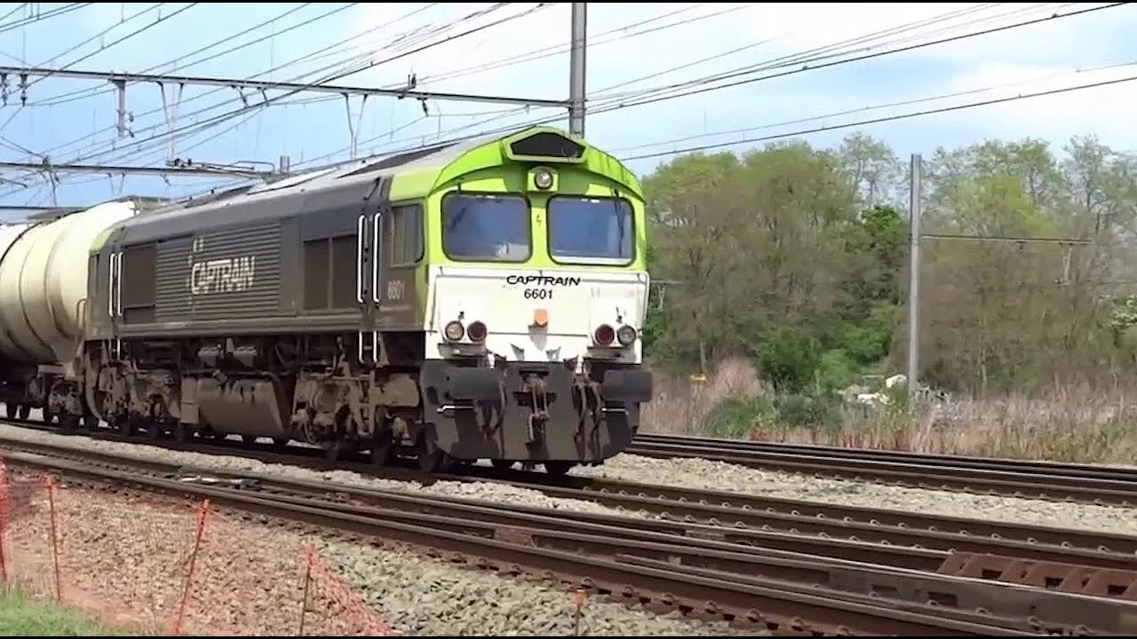 De Class 66 diesellocomotief | The class 66 diesel locomotive - YouTube