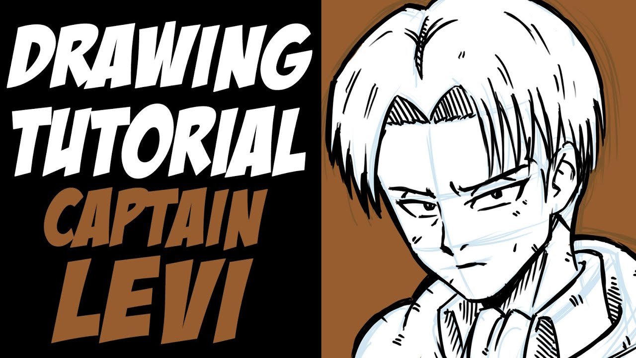 How to Draw Captain Levi from Attack On Titan, Step by Step - YouTube