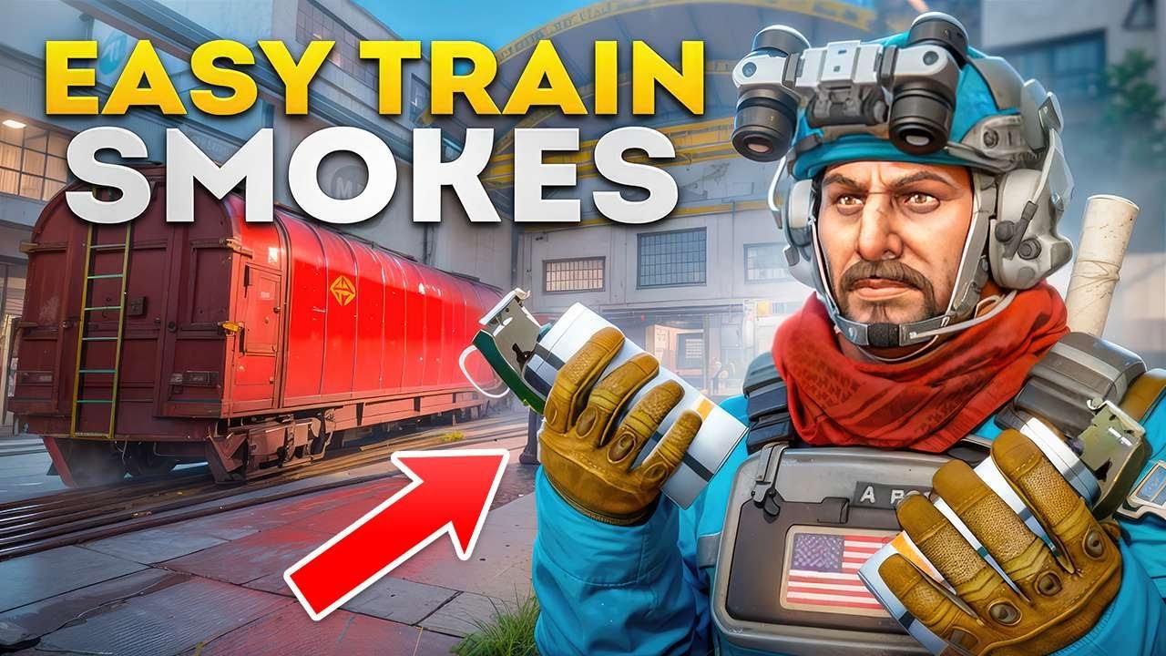 CS2 Train - All ESSENTIAL Smokes in 10 MINUTES! [2024] - YouTube
