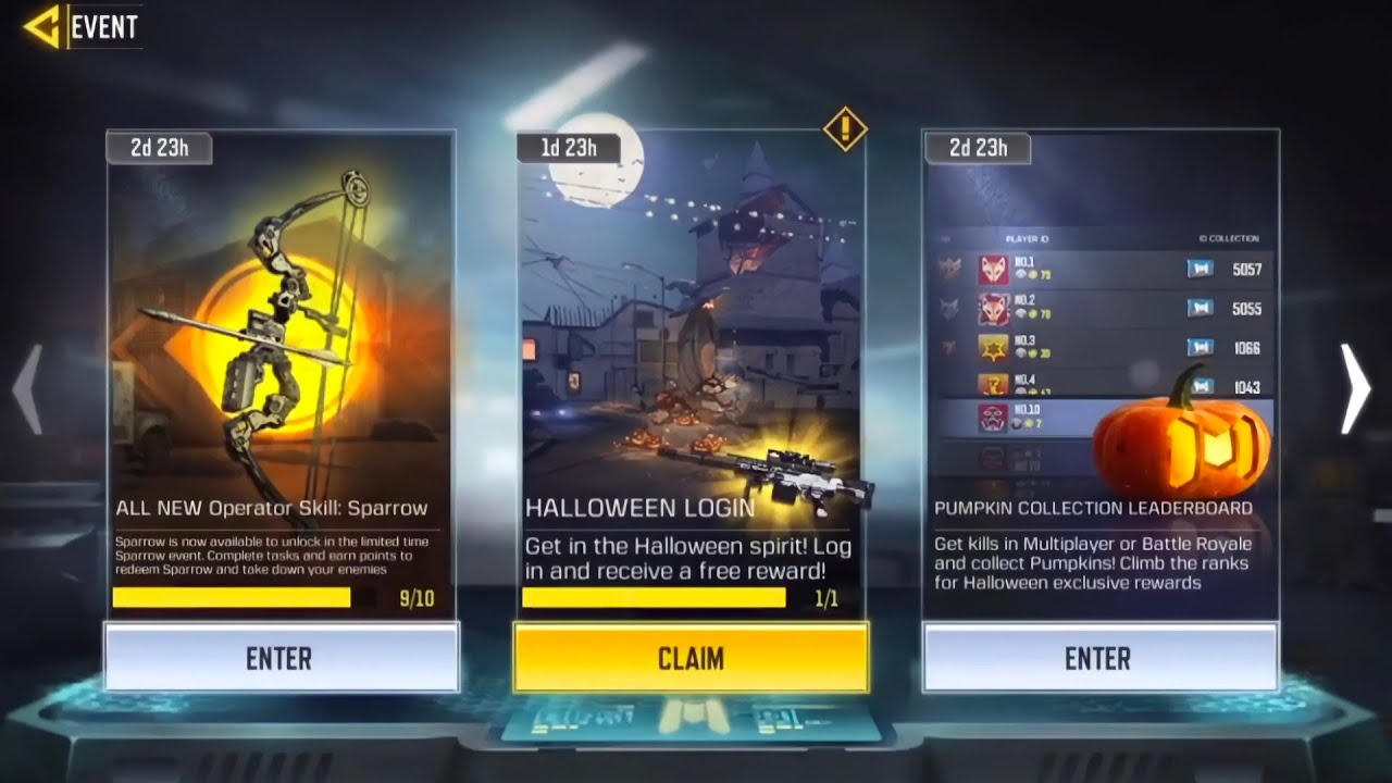 Free Halloween Skin Event In Codm - YouTube