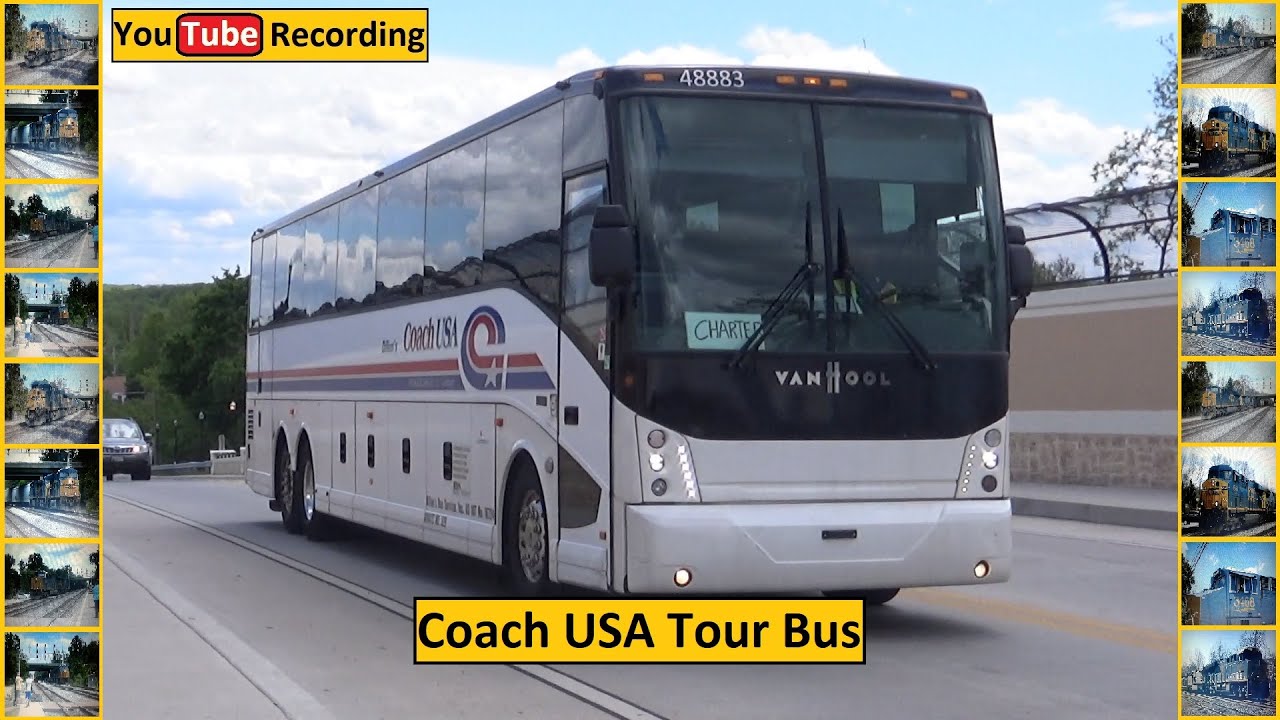 Coach USA Tour Bus - YouTube Recording - YouTube