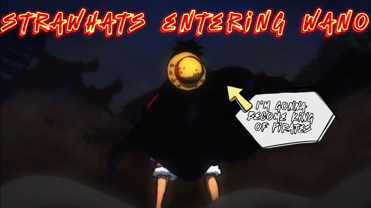 Luffy and his crew are finally in Wano for the big showdown with Kaido ...