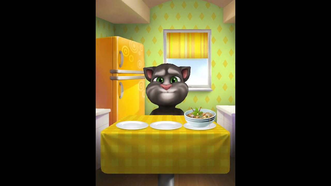 [My Talking Tom] Da poke, da foods, da baf - YouTube