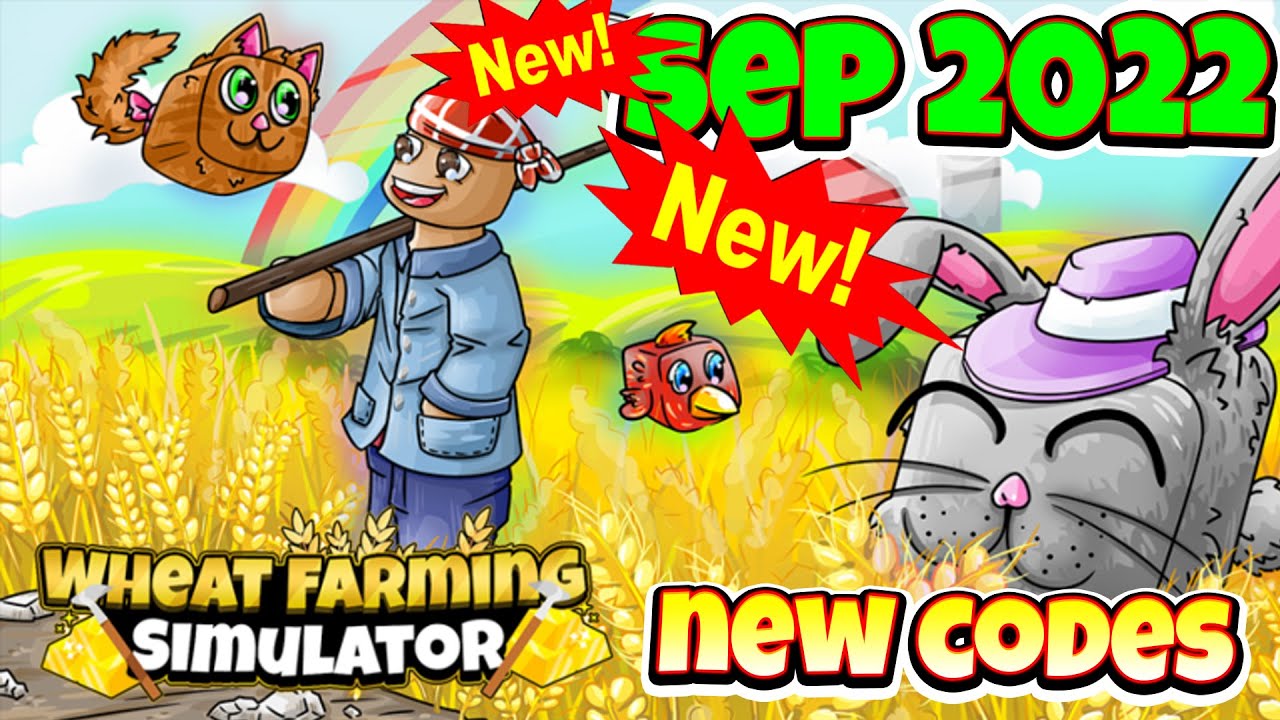 2022 ALL SECRET CODES Roblox Wheat Farming Simulator, NEW CODES, ALL ...