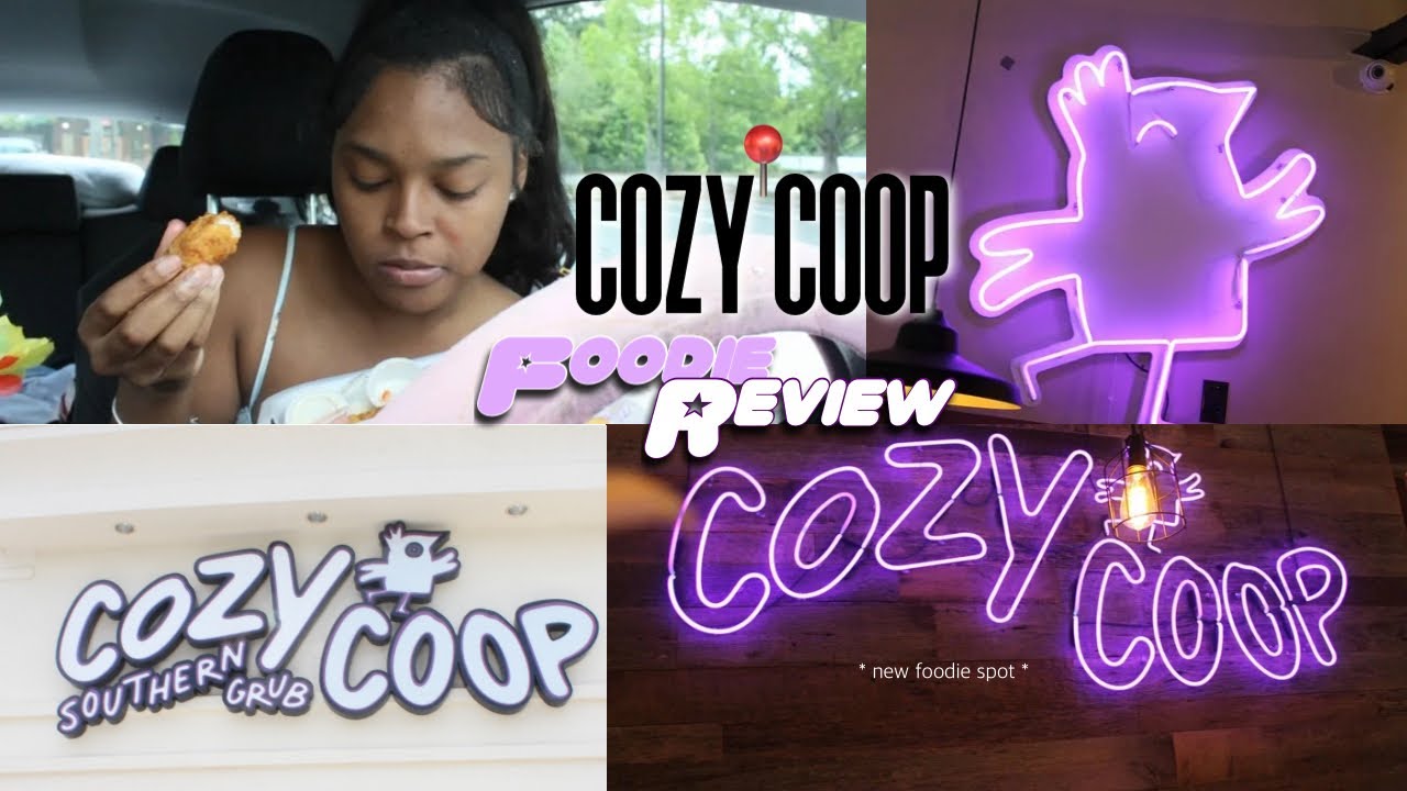 AUTHENTIC FOODIE REVIEW | IS COZY COOP GOOD 🤔💜 - YouTube