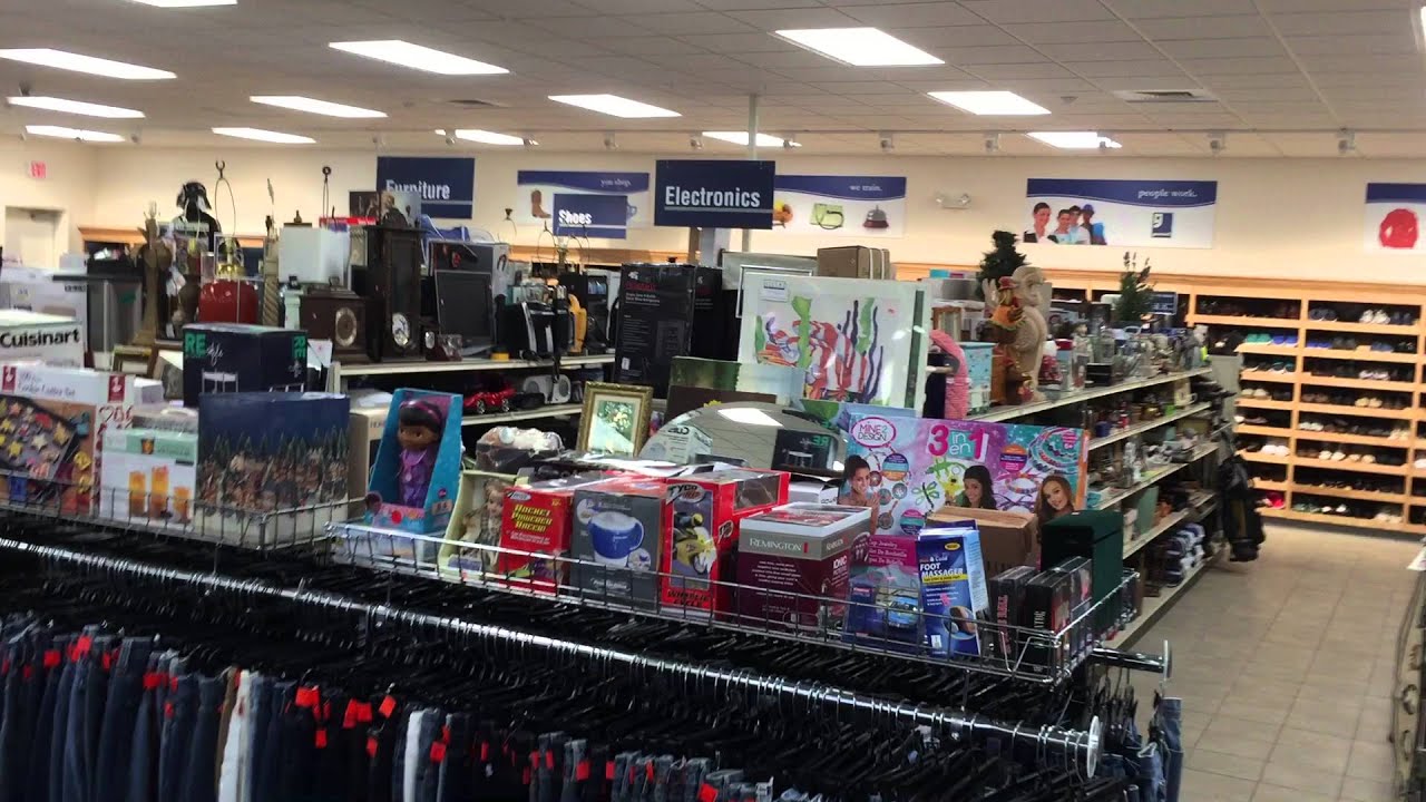 Sneak Peek at the New Boone Goodwill! - YouTube