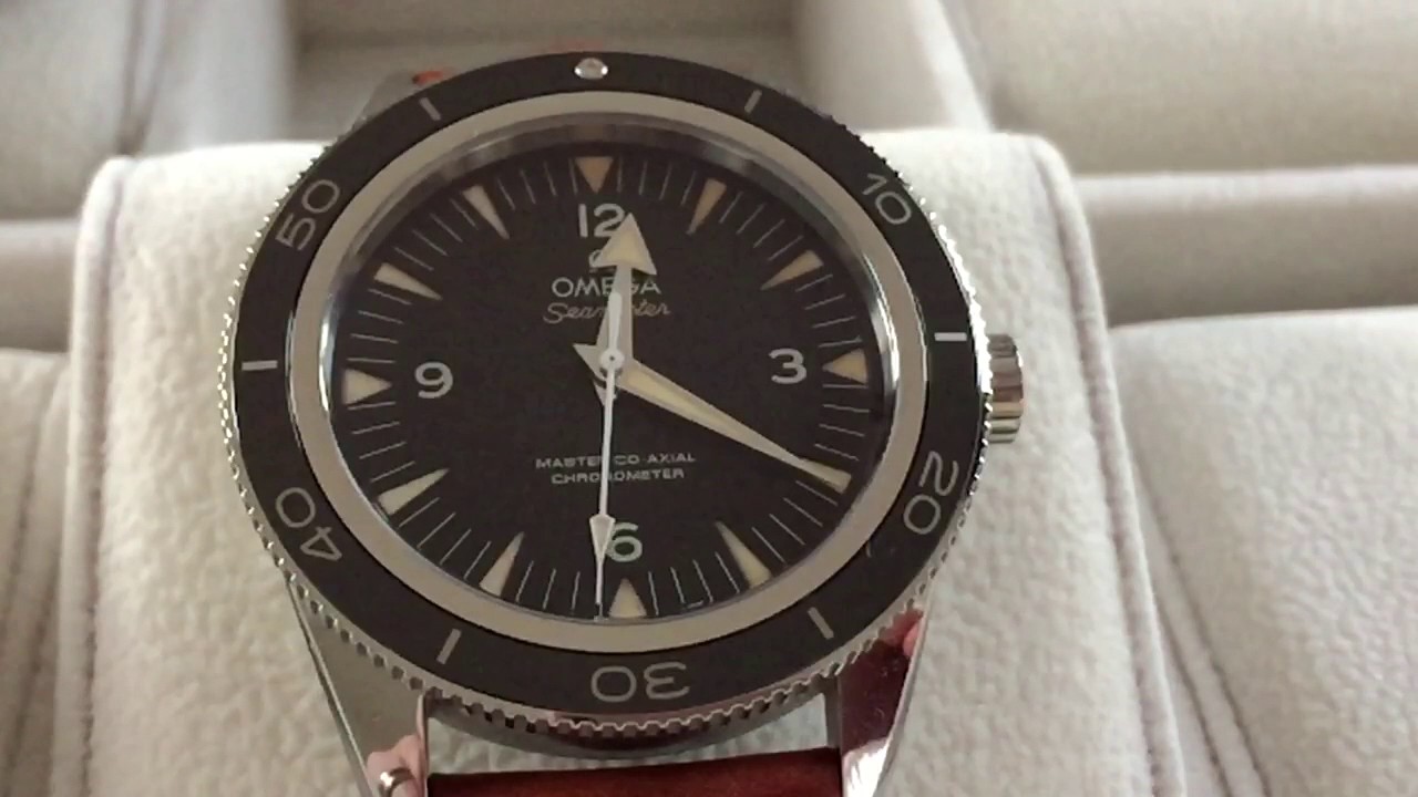 Omega Second Hand Sweep in Slo-Mo - YouTube