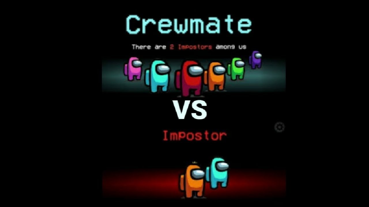 Imposter vs crewmate - YouTube