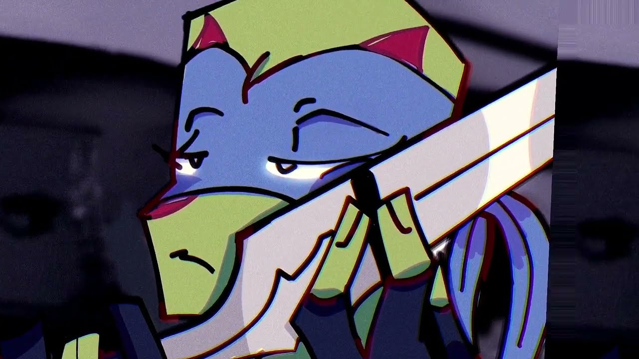 Leo as a cursed image | ROTTMNT Edit | (READ DESC) - YouTube