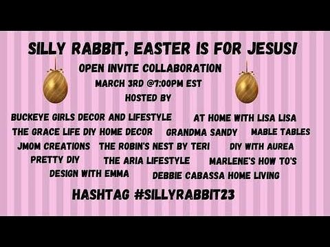 DON'T MISS THIS SILLY RABBIT, EASTER FOR JESUS COLLABORATION - YouTube