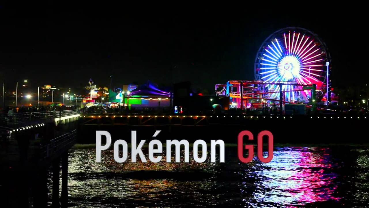 Pokémon GO: Crazy 1am timelapse at the Santa Monica Pier, CA on a ...