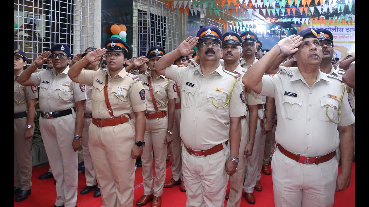 दहिसर पोलीस ठाणे भारतीय स्वातंत्र्यदिन अमृत महोत्सव. - YouTube