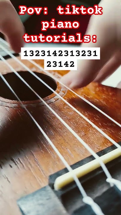 Pov Tiktok Piano Tutorials Youtube