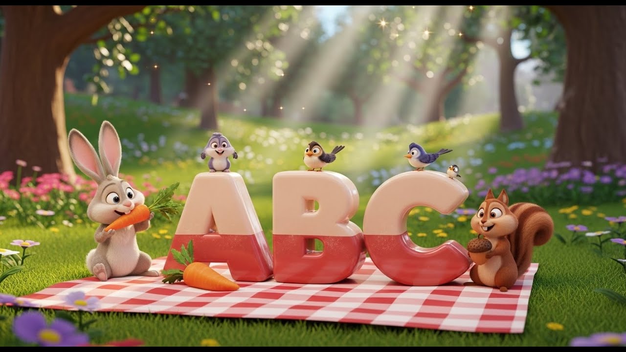 ABC Picnic in the Park | Fun Nursery Rhyme Song - YouTube