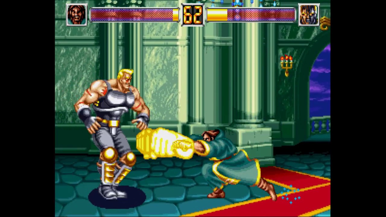 Fighting Game Bosses 198. World Heroes 2: Jet - Zeus boss battle - YouTube