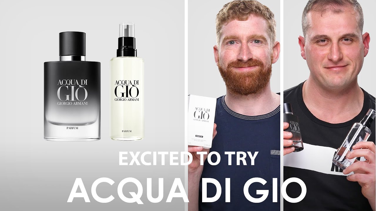 We're Excited To Try Giorgio Armani Acqua di Gio Parfum Refillable ...