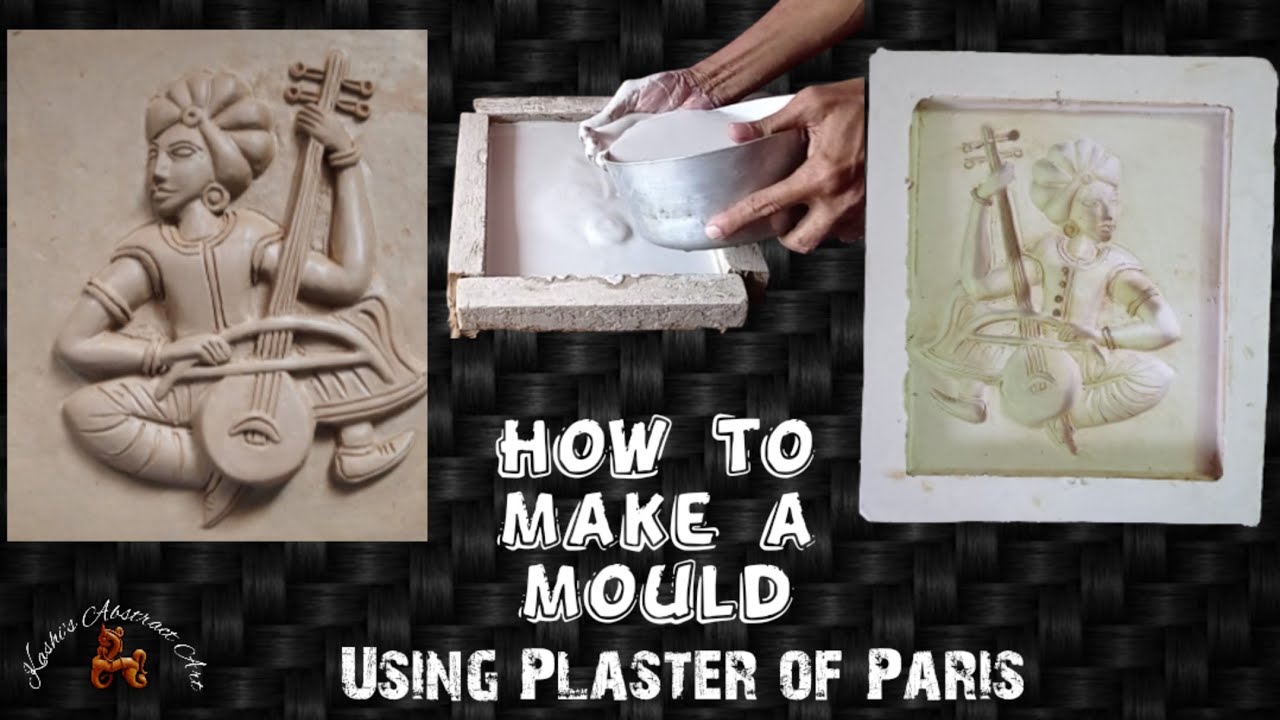 How to make a mould of using plaster of paris - YouTube