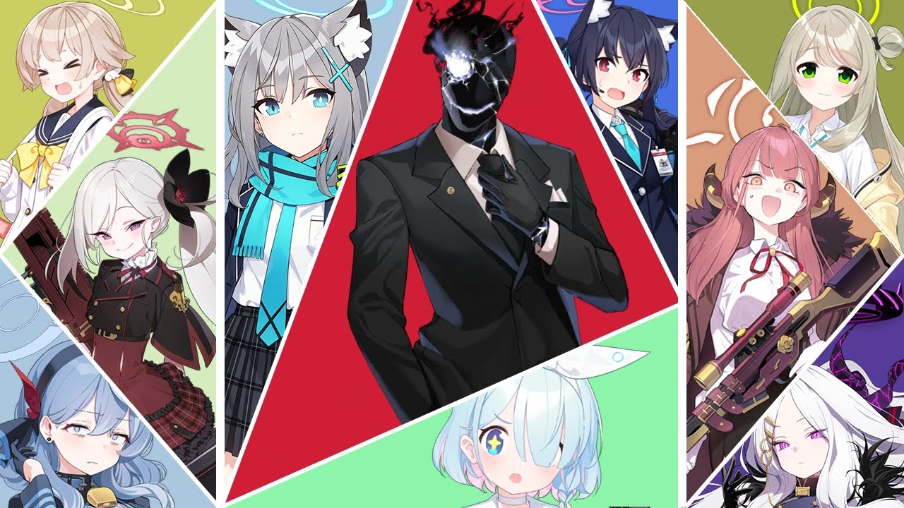 Ranking Blue Archive's Characters (Volume 1) - YouTube