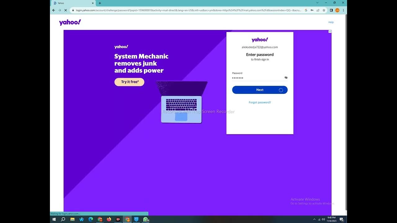Linkdin Create For Unlimited Yahoo Temporary Mail Use - YouTube