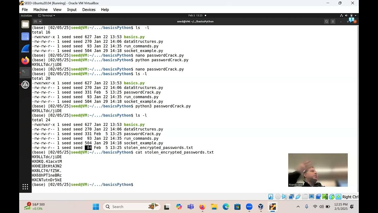 A very simple from scratch password cracker for System Administration with Linux and Python ...