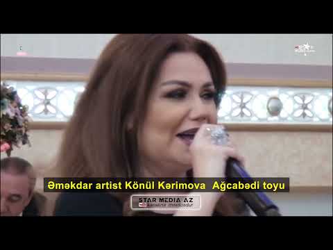 yeni Toy açılışı oxuyur Könül Kərimova ⧸ popuri