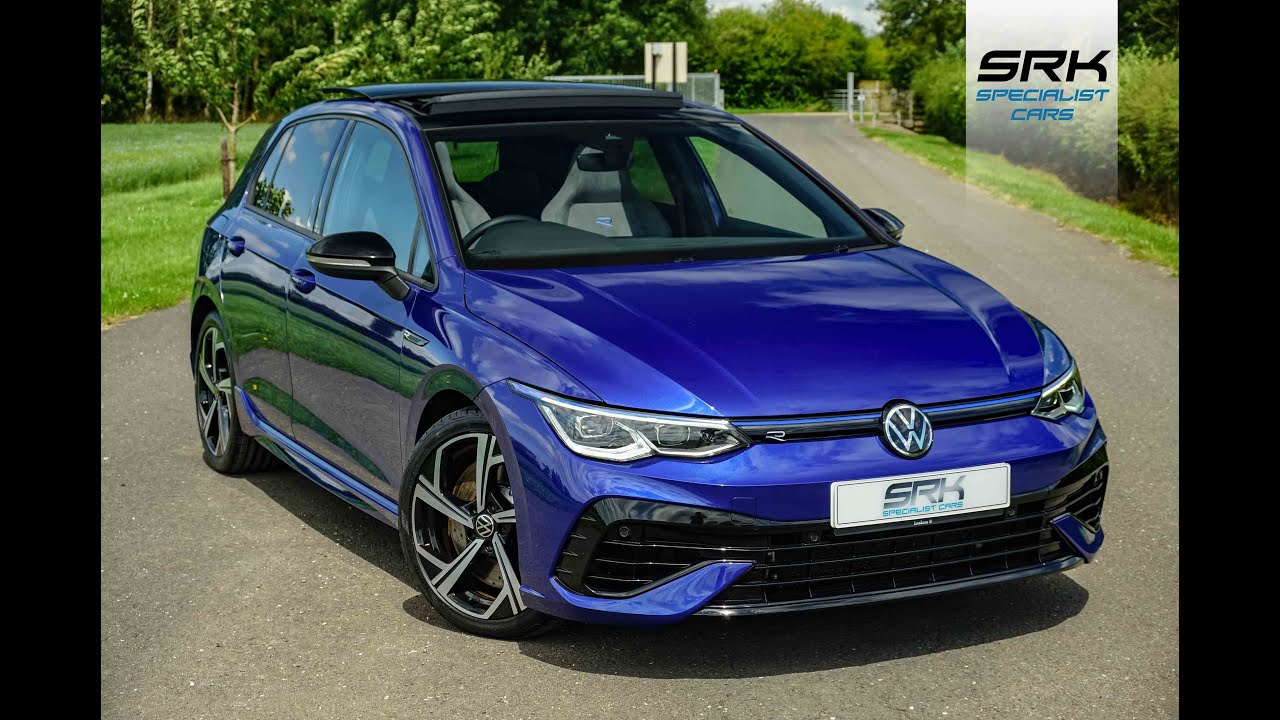 2021 Mk8 Golf R in Lapiz Blue with Pan Roof, IQ Lights, Dynamic Chassis ...