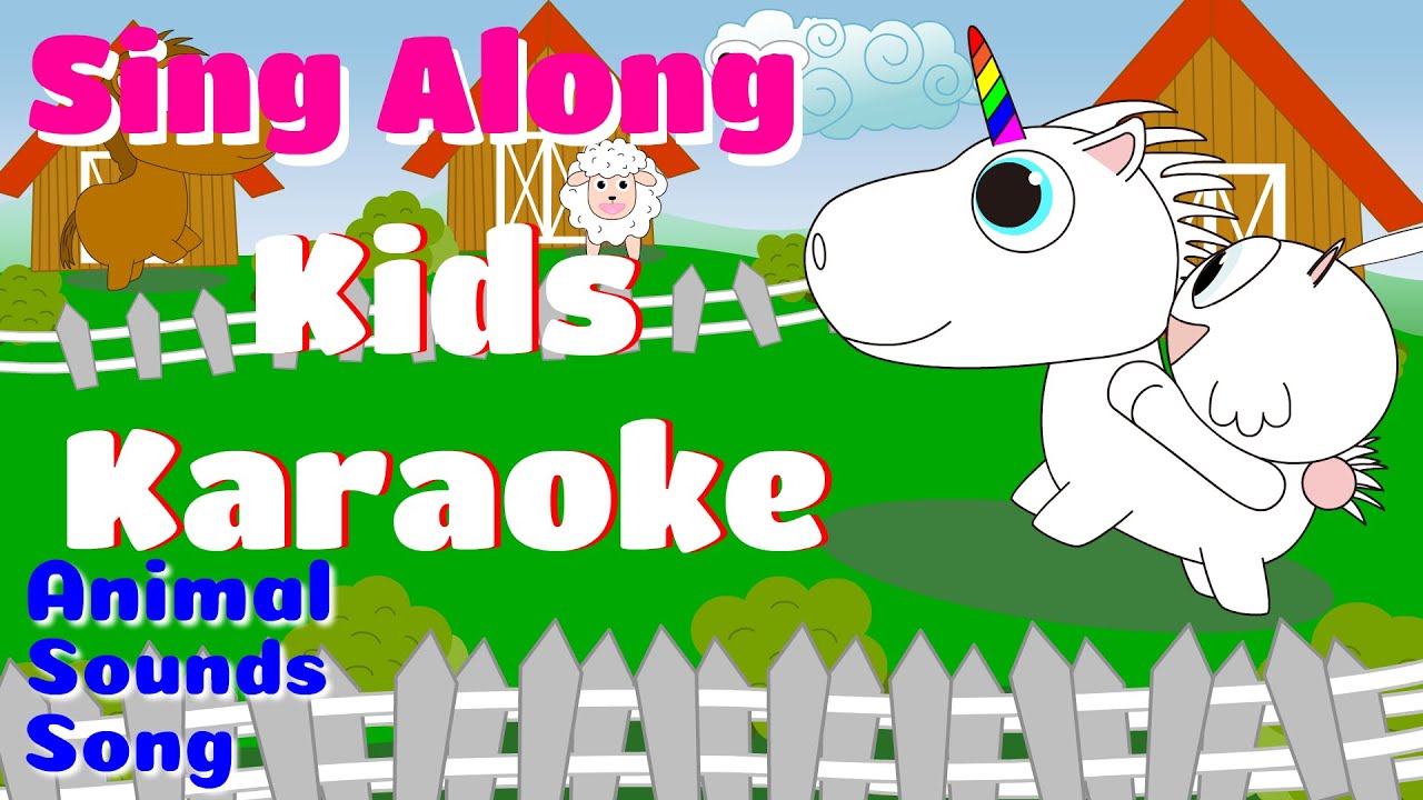 Animal Sound Song | Sing Along, Karaoke | NURSERY RHYME - YouTube
