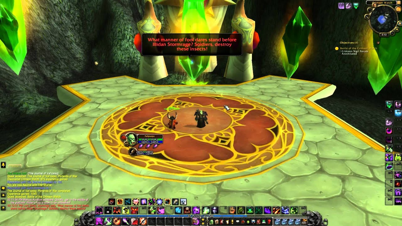 World of Warcraft How To: Trophy Tabard of the Illidari - YouTube