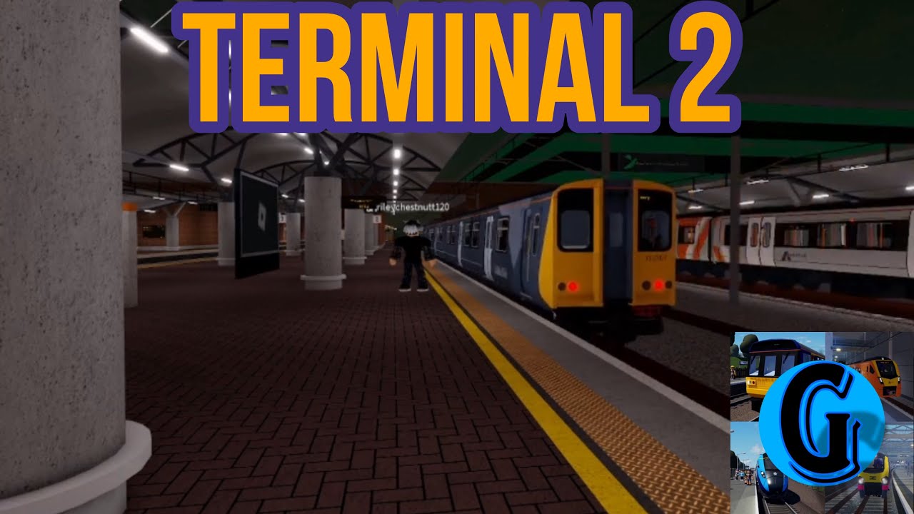 Trains at Airport Terminal 2! [SCR] - YouTube