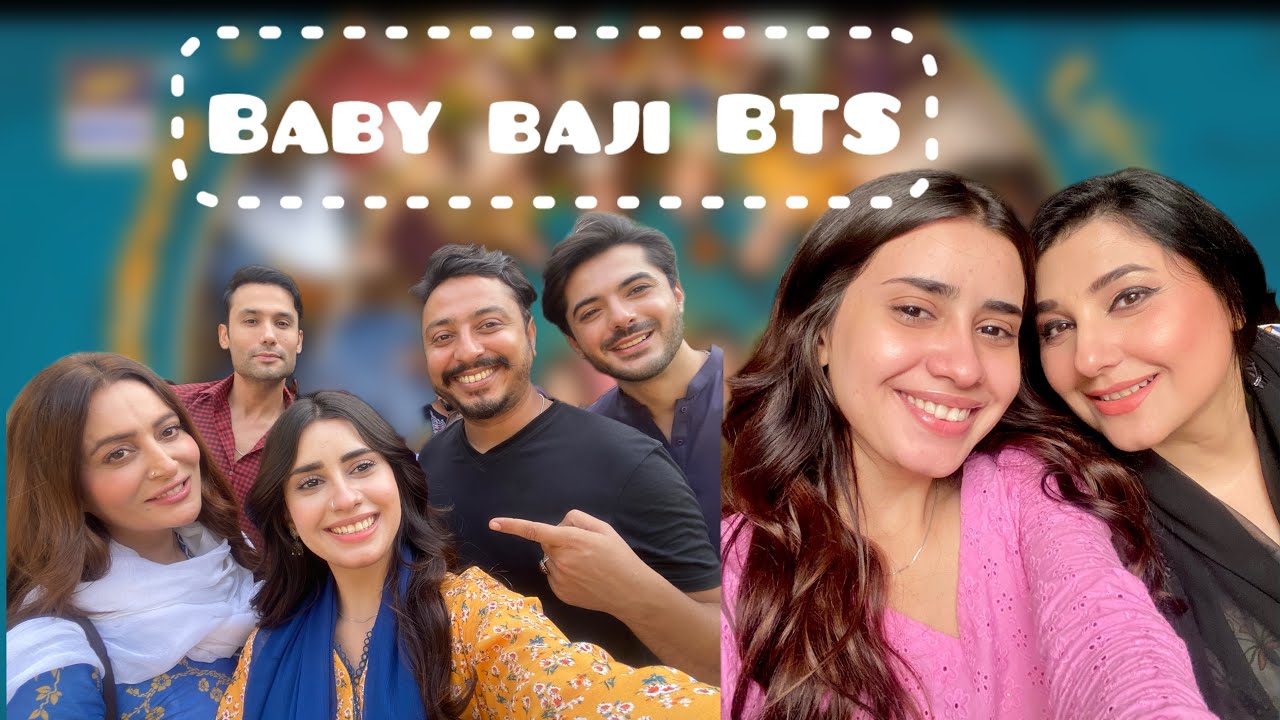 This Is How We Shoot🫢 |BEHIND THE SCENES | Baby Baji | Aisha Afridi | # ...