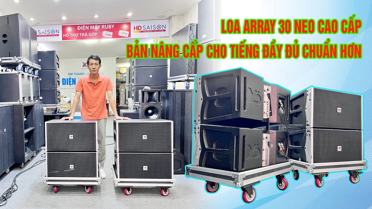 (MỚI) Loa Array 30 Neo cao cấp - Bản Nâng Cấp cho tiếng đầy đủ chuẩn ...